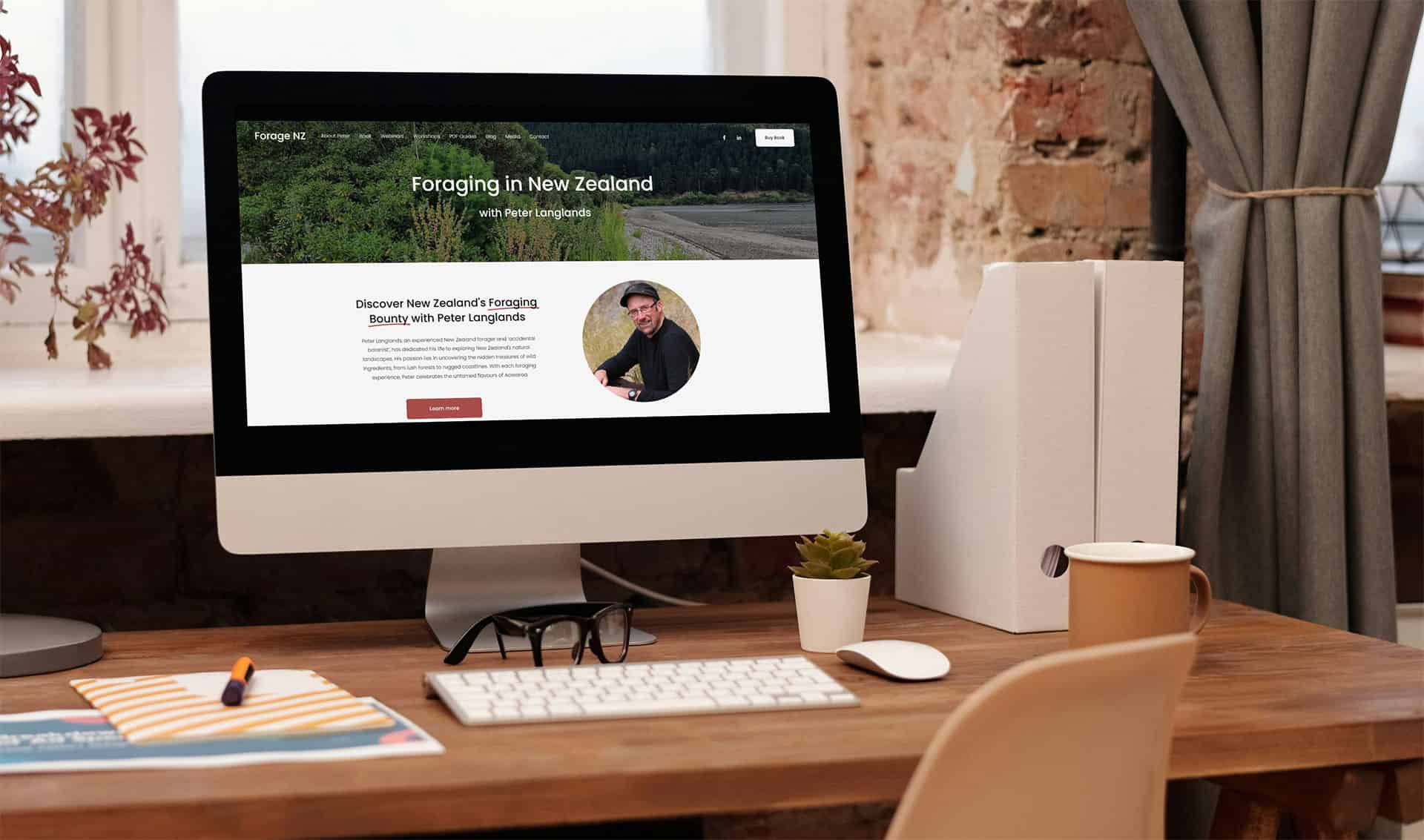 My First Foray into Squarespace: Crafting a website for Peter Langlands ...